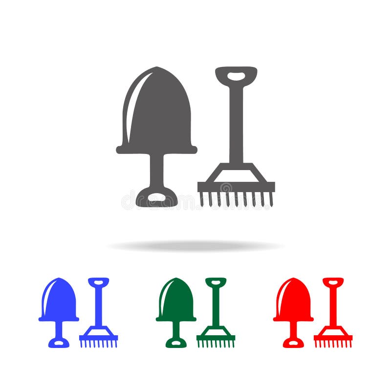 Small Garden Tools Icon. Elements of Garden in Multi Colored Icons ...