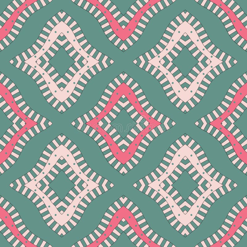 Small Geometric Pattern Painted by Hand Stock Vector - Illustration of ...