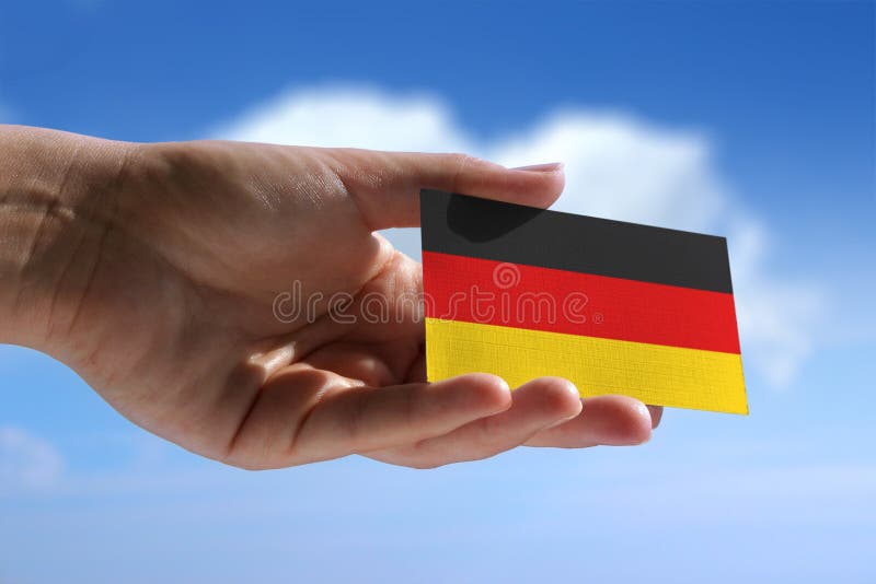 Small german flag stock image. Image of identity, advertisement - 47891463