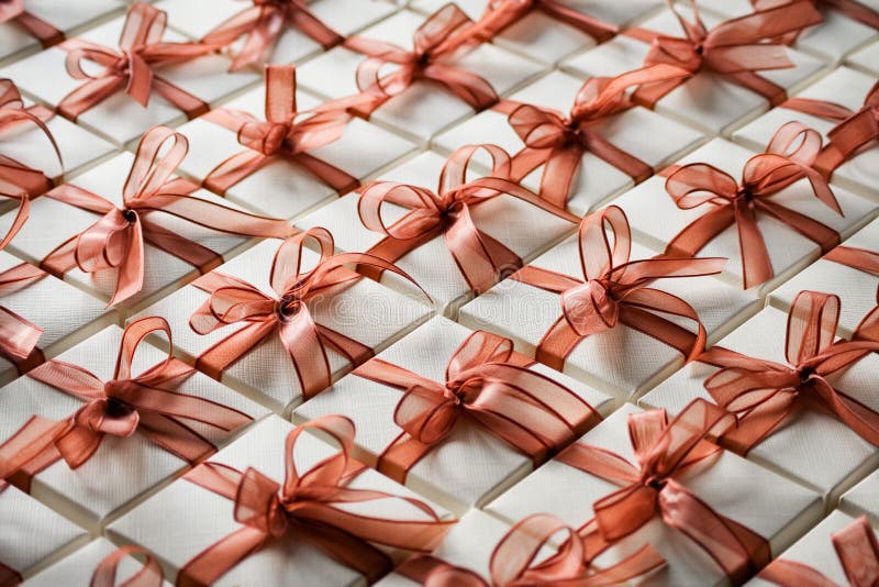 Small gift boxes stock photo. Image of tangled, gift, knot - 2370998