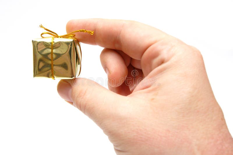 Small gift stock photo. Image of isolated, give, giving - 36173402