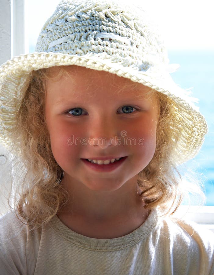 Small girl portrait stock photo. Image of outside, people - 6970098