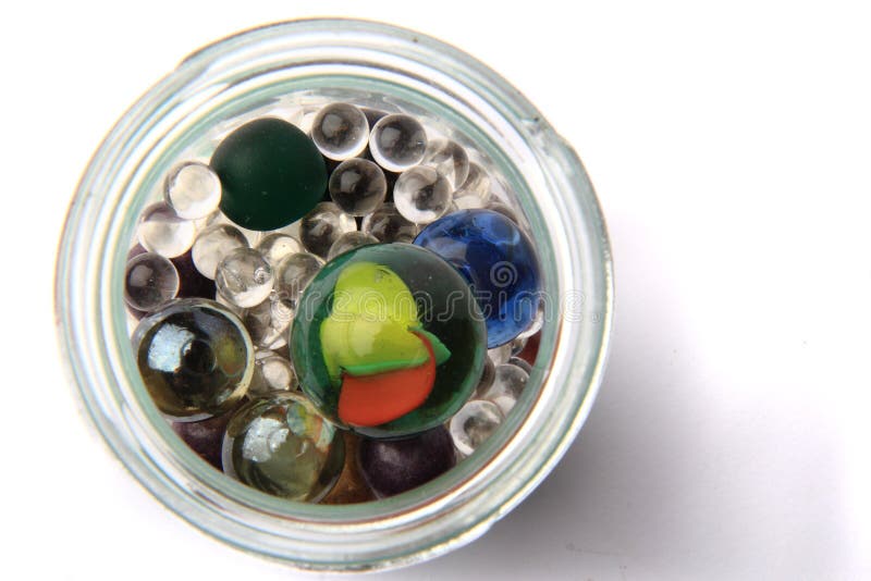 Small glass spheres stock image. Image of blue, abstract - 71014989