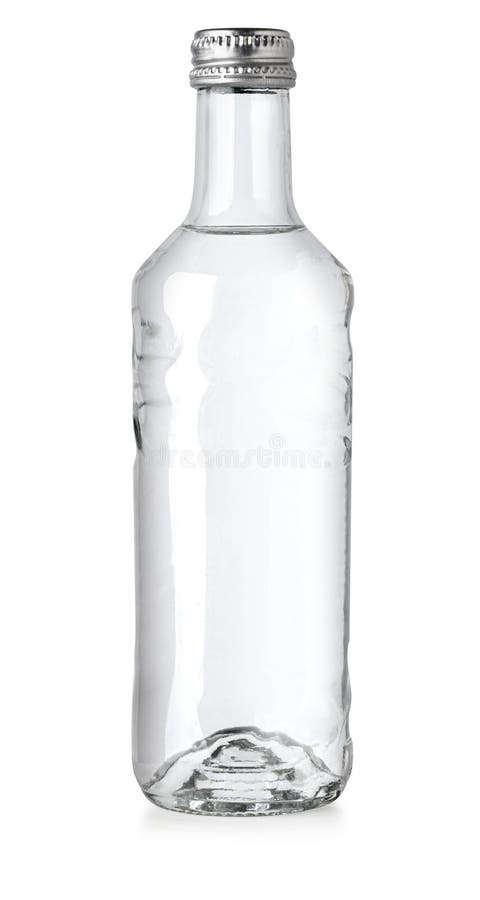 A Small Glass Bottle of Dried Red Chili Pepper for Condiment or ...