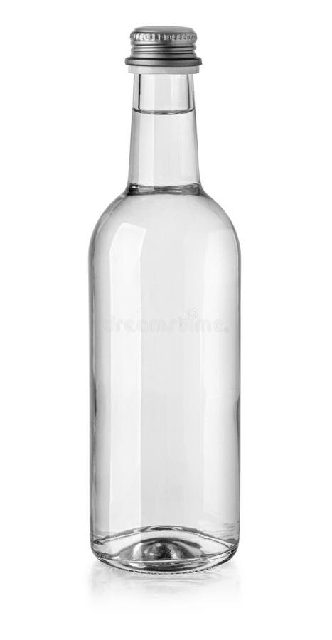 A Small Glass Bottle of Dried Red Chili Pepper for Condiment or ...