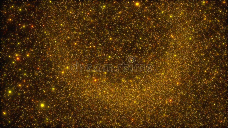 Small gold particles stock video. Video of futuristic - 278907085