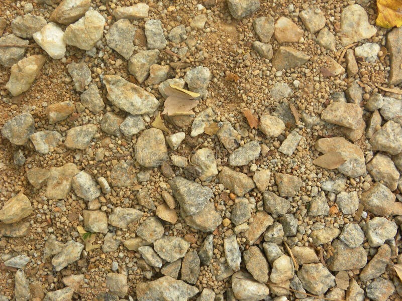 Small Gravel Stones on Ground Background Stock Photo - Image of ...
