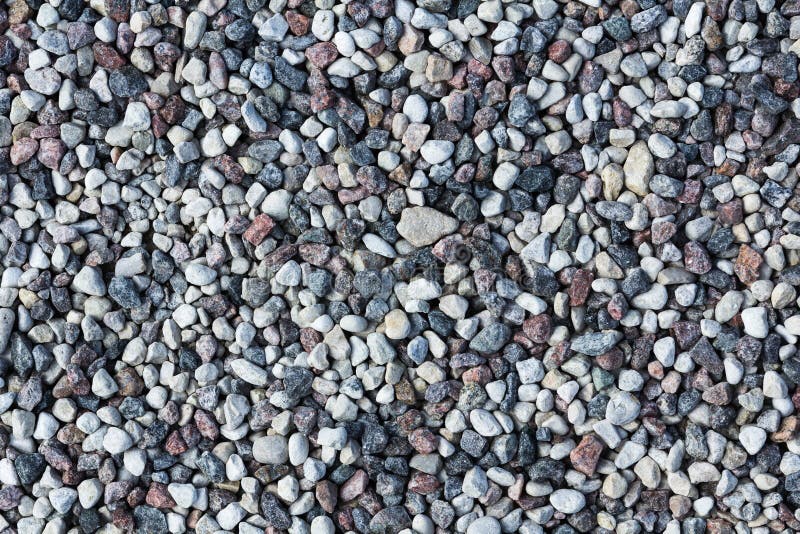 Small Gray Stones on a Ground. Stock Photo - Image of background ...