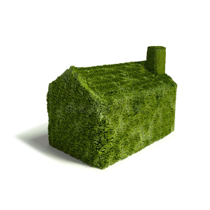 Small green grass house stock image. Image of creative - 49335065