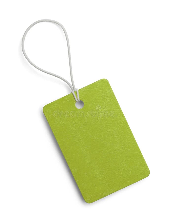 Small Green Tag stock image. Image of consumerism, event - 41043039