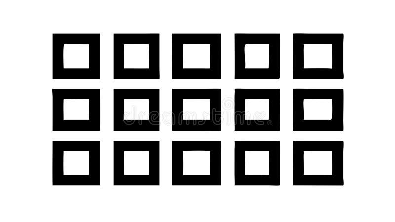Small Grid View Icon, Dashboard Layout Element, UI UX, Vector Design ...