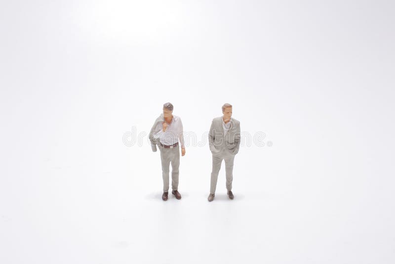 A Small Group of the Small Business Figure Stock Photo - Image of ...