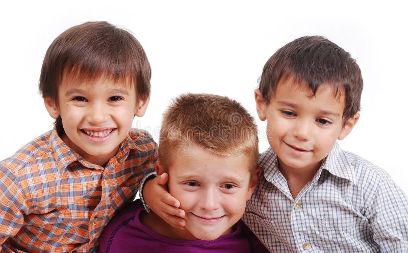 Small group of children stock image. Image of bright - 13460077