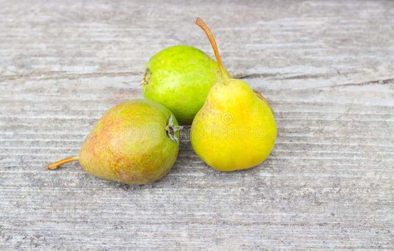 Small Group of Fresh Natural Pears Stock Photo - Image of farmer ...