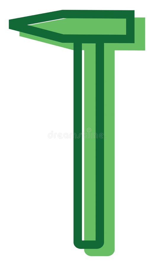 Small Hammer Weapon Monoline Symbol Icon Logo for Graphic Design, UI UX ...