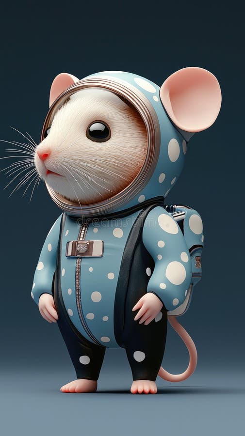 Cute Cartoon Creature Space Suit Stock Photos - Free & Royalty-Free ...