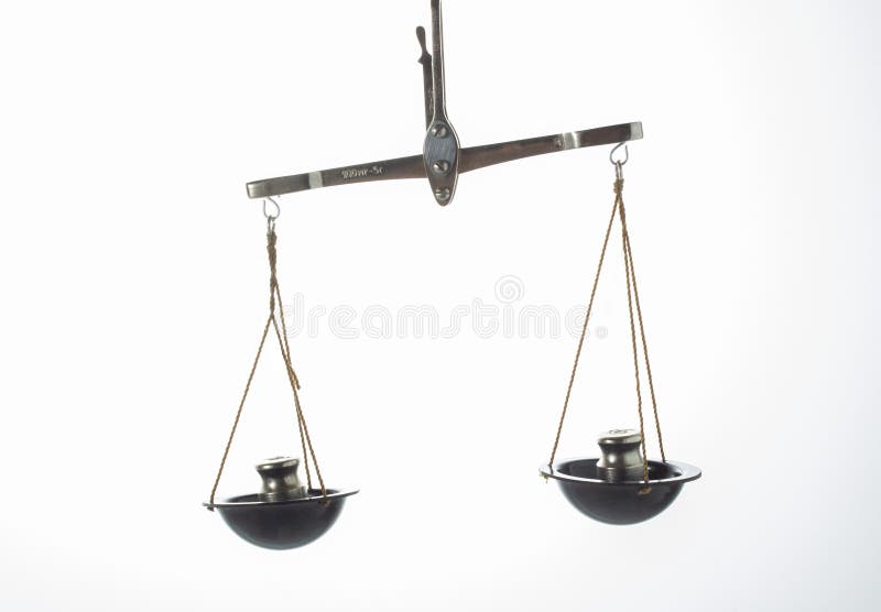 Small Hand Scales for Weighing Small Items Stock Image - Image of ...