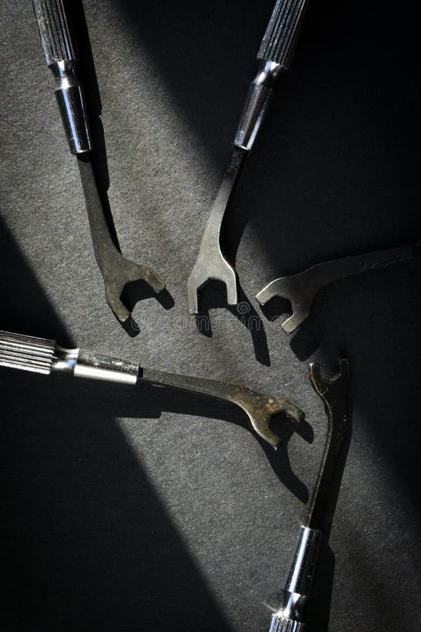 Small Hand Tools Used for Camera and Computer Work Stock Photo - Image ...