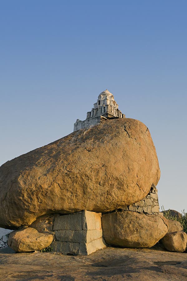 Hampi, India. View From Hanuman Temple At Sunset. Stock Image - Image ...