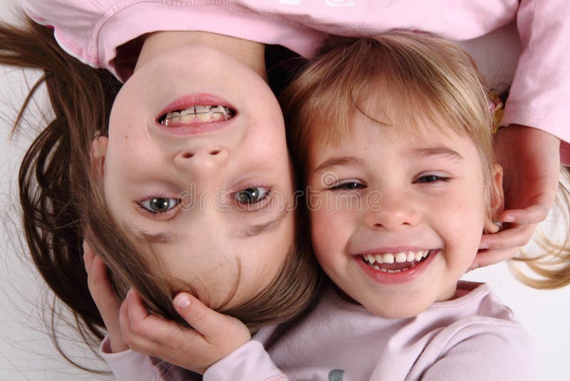 Small happy girls stock image. Image of cheerful, people - 27470023