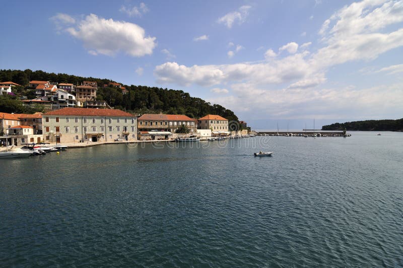 Small harbor stock image. Image of mountain, landscape - 22721183