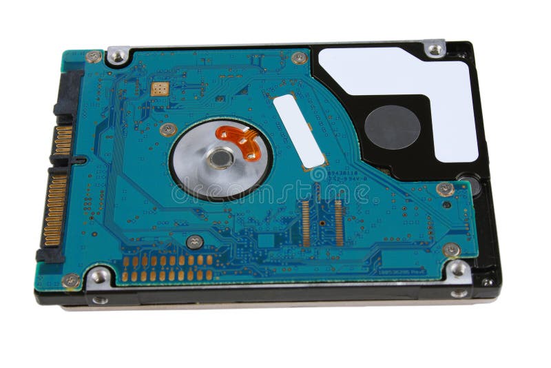 Small hard drive stock photo. Image of black, inside - 18860928