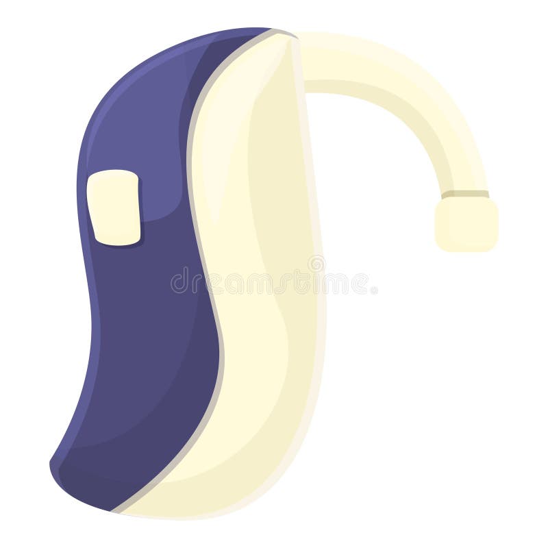 Small Hearing Aid Icon Cartoon Vector. Control Loud Device Stock Vector ...