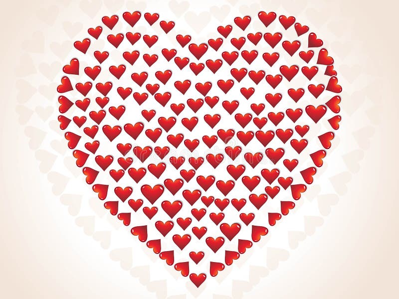 Small Heart Valentine S Day Stock Vector - Illustration of love, card ...