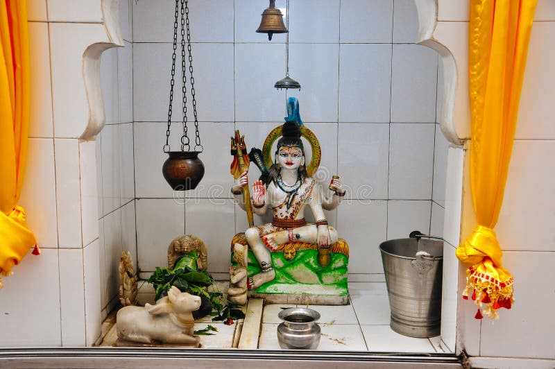 A Small Temple in Delhi, India. Editorial Image - Image of jaipur ...