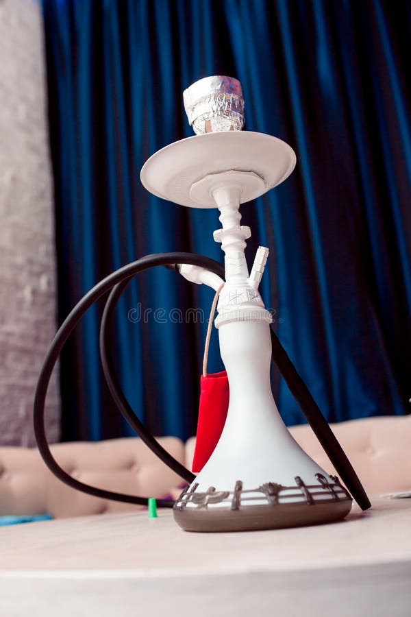 Small Hookah Pipe, Also Known As a Shisha Stock Photo - Image of brick ...
