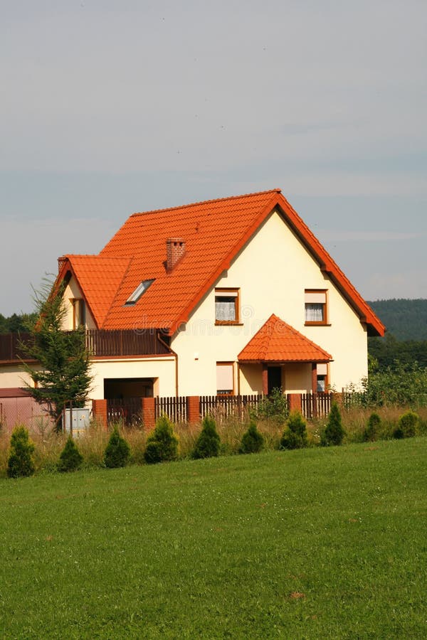 Small house stock image. Image of house, village, opolskie - 6137561
