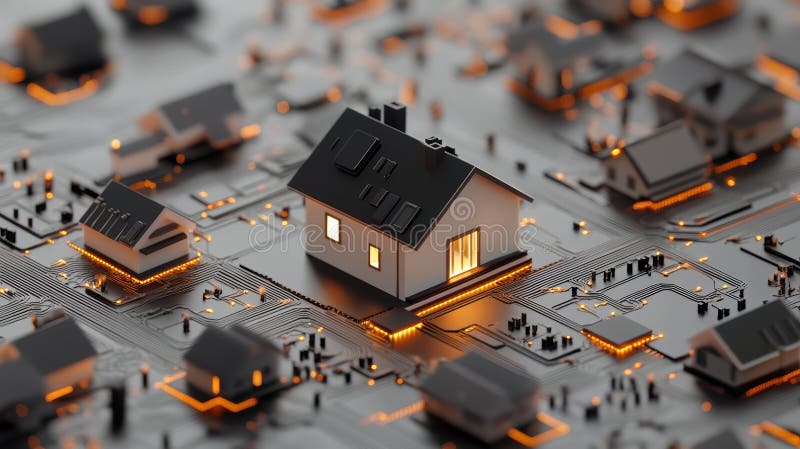 Small House on a Circuit Board, Exploring the Future of Smart Homes and ...