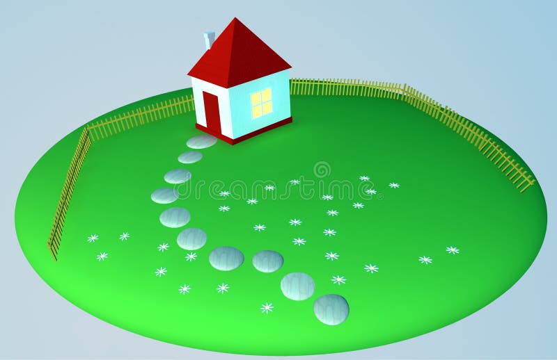 Clearing House Symbol Composition Stock Vector - Illustration of label ...