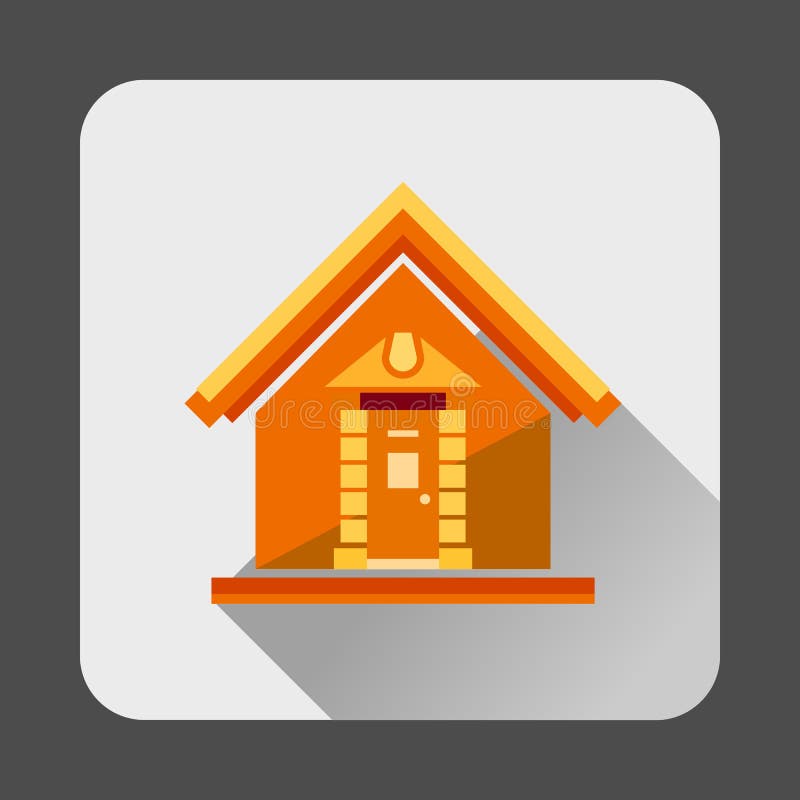 Small House Icon, Flat Style Stock Illustration - Illustration of home ...