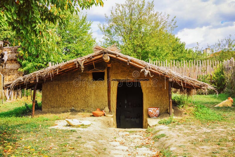 Small Hut stock image. Image of rustic, construction - 64625801