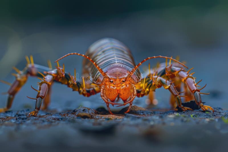 A Small Insect on the Ground, Great for Scientific or Educational Uses ...