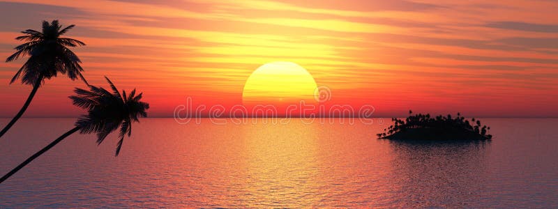Red sunset stock image. Image of west, county, surf, rocky - 5265465