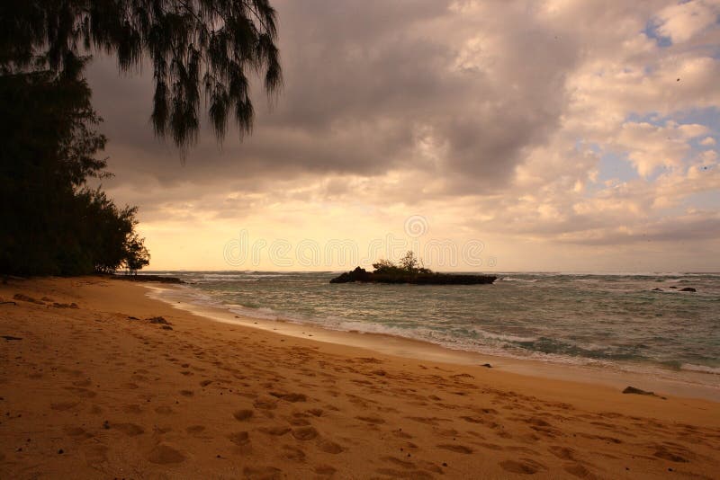 Small island stock photo. Image of landscape, island, hawaii - 7307144