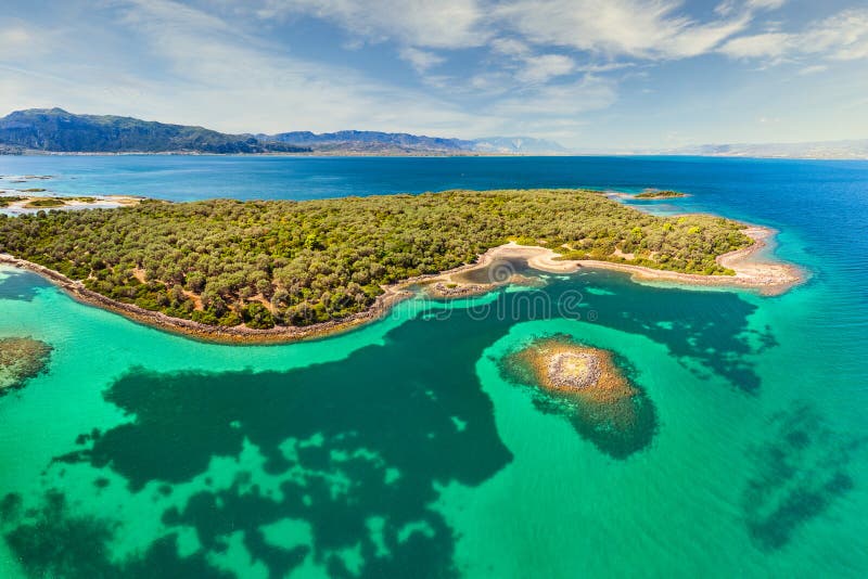 Lichadonisia, the Greek Bahamas Stock Photo - Image of complex ...