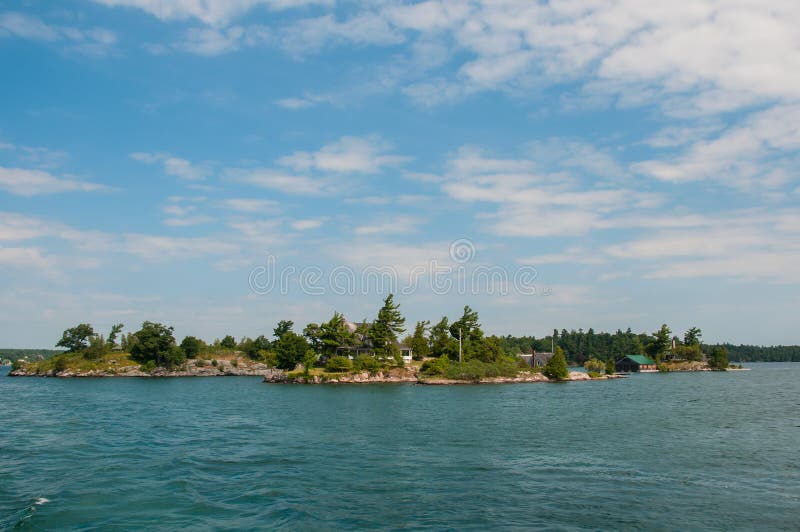 Small Islands within a Lake Stock Photo - Image of disaster, potential ...