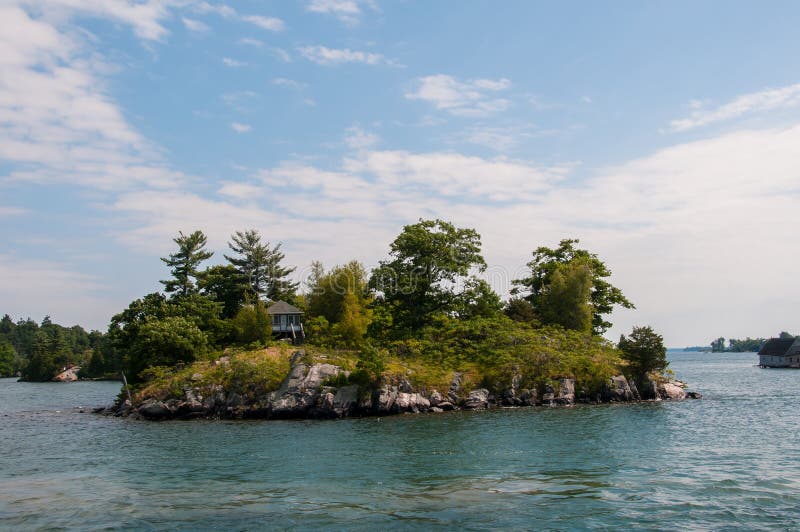 Small Islands within a Lake Stock Photo - Image of landscape, green ...