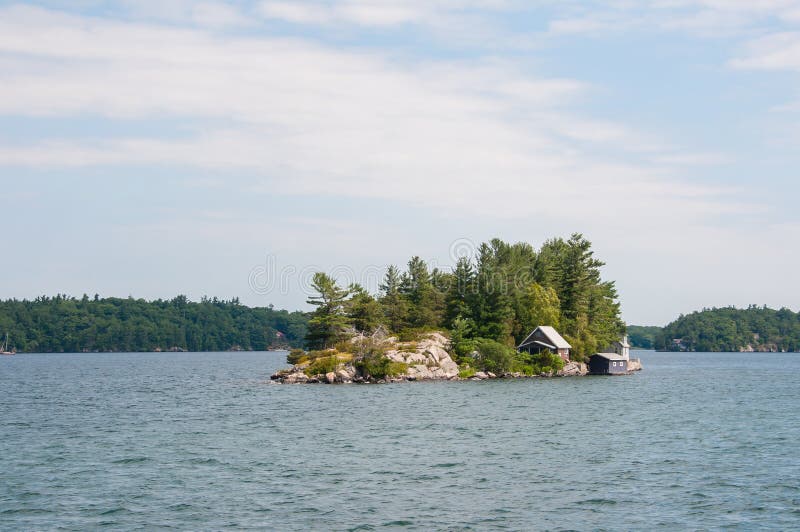 Small Islands within a Lake Stock Image - Image of flood, natural ...