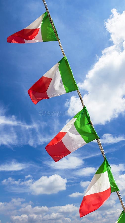 Small italian flags stock photo. Image of italiana, government - 180491090