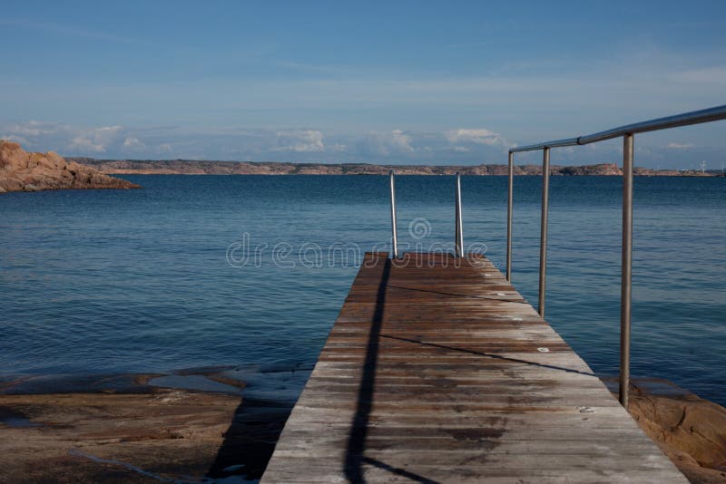 Small jetty stock image. Image of ocean, coast, blue - 20511291