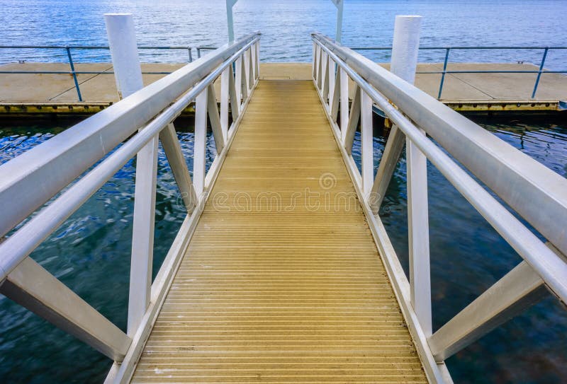 Small Jetty on the Yarra River Stock Image - Image of landscape ...