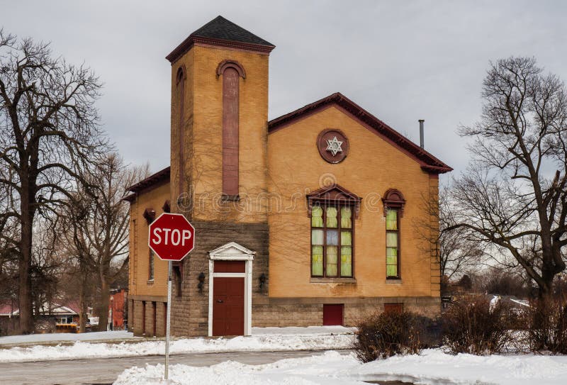 Small Jewish Synagogue stock image. Image of ancient - 172509457