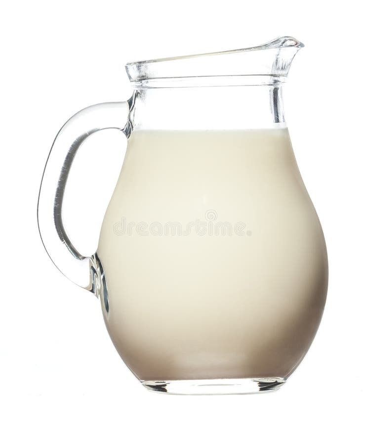Small jug of rustic milk stock image. Image of healthy - 85431657