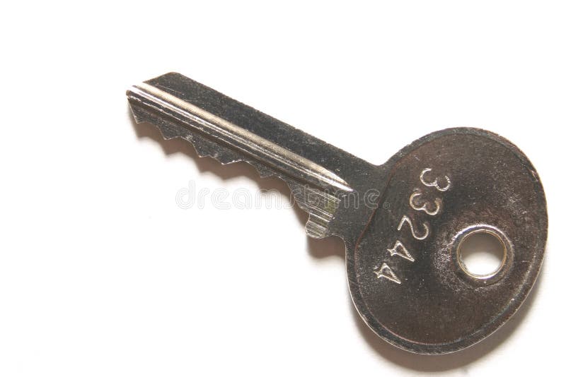 Small Key 1 stock photo. Image of turn, white, shiney, unlocking - 13436