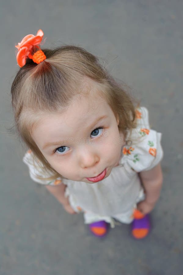 Small Kid with Pleadingly Face Stock Photo - Image of childhood ...