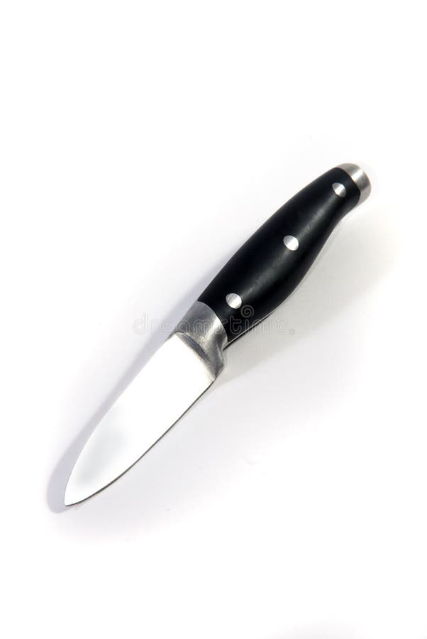 Small Kitchen Knife stock photo. Image of crime, tool - 10540498